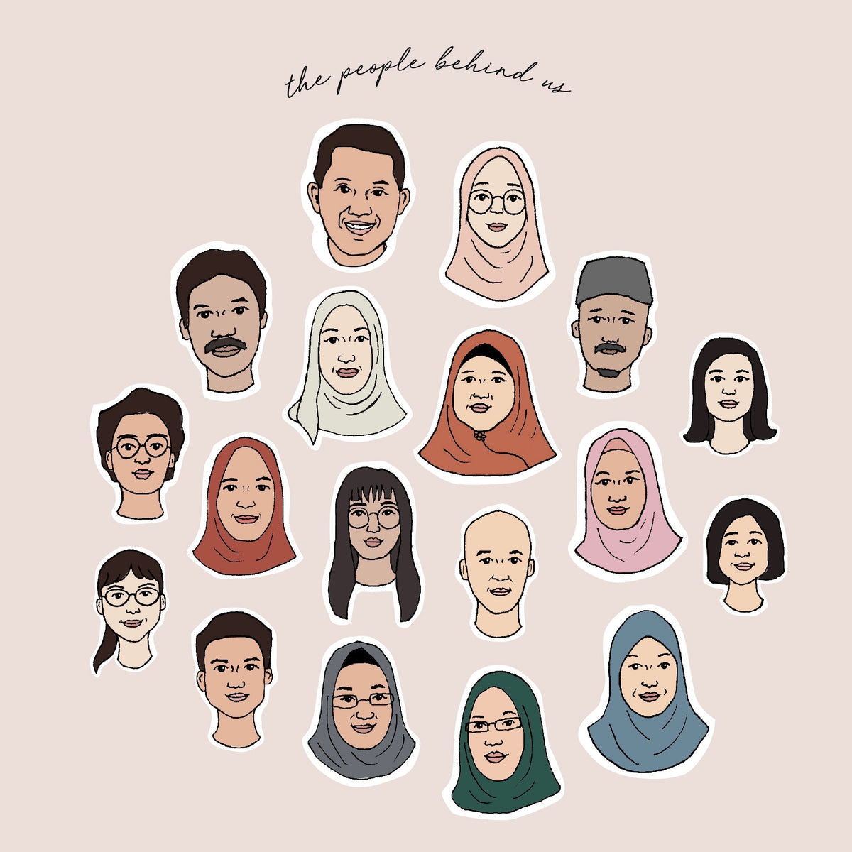 The People Behind Us – RAISA•HAFIZ
